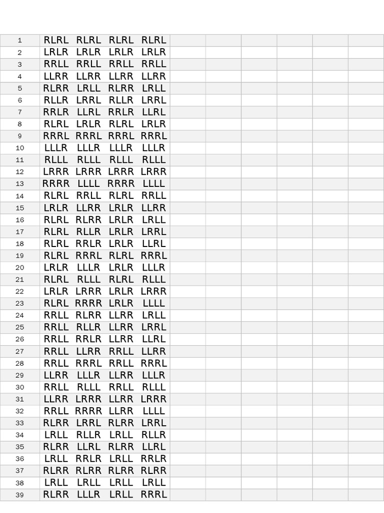 Single Beat Combinations | PDF
