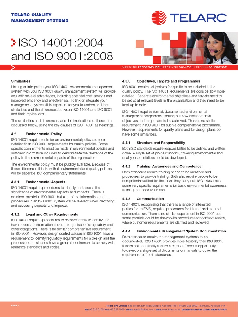 ISO14001_9001 | Iso 9000 | Quality Management System
