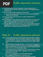 Traffic Separation Schemes: Colregs Rule 10 | PDF | Traffic | Industries