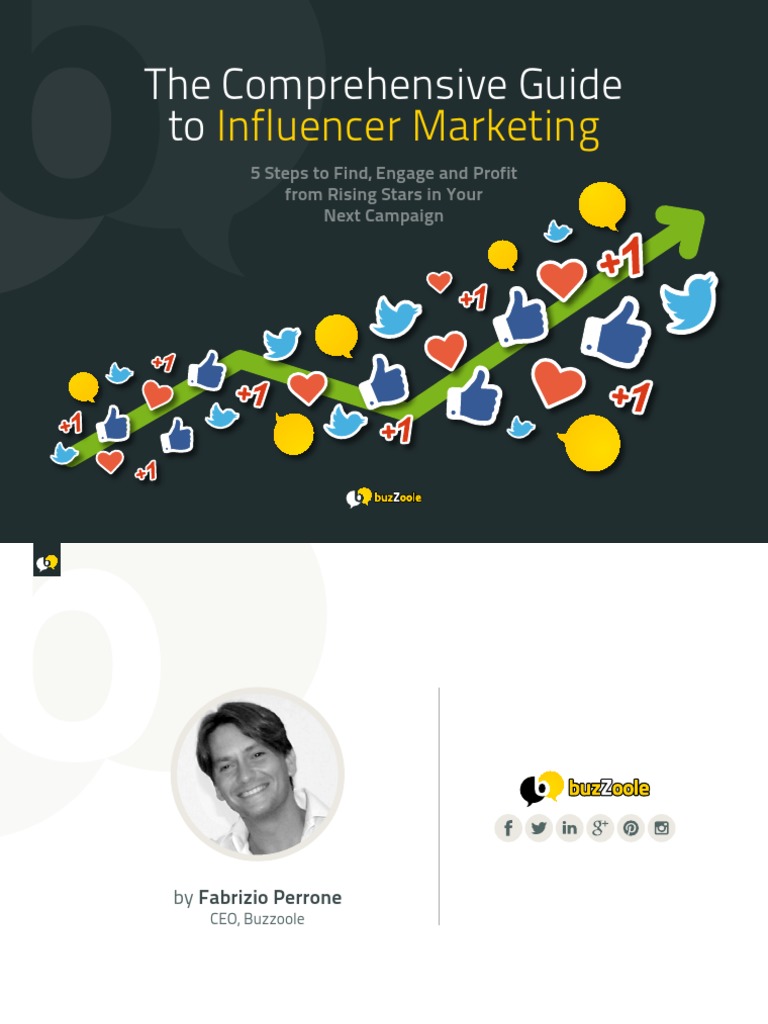 The Comprehensive Guide To Influencer Marketing | PDF | Twitter | Brand