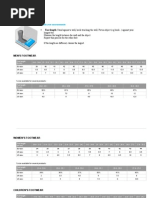 Bata Shoe Size Chart Overview | PDF | Sports & Recreation | Home & Garden