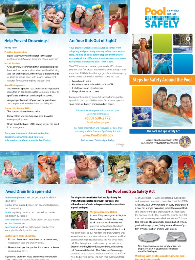 Steps For Safety Around The Pool: Are Your Kids Out of Sight? Help ...