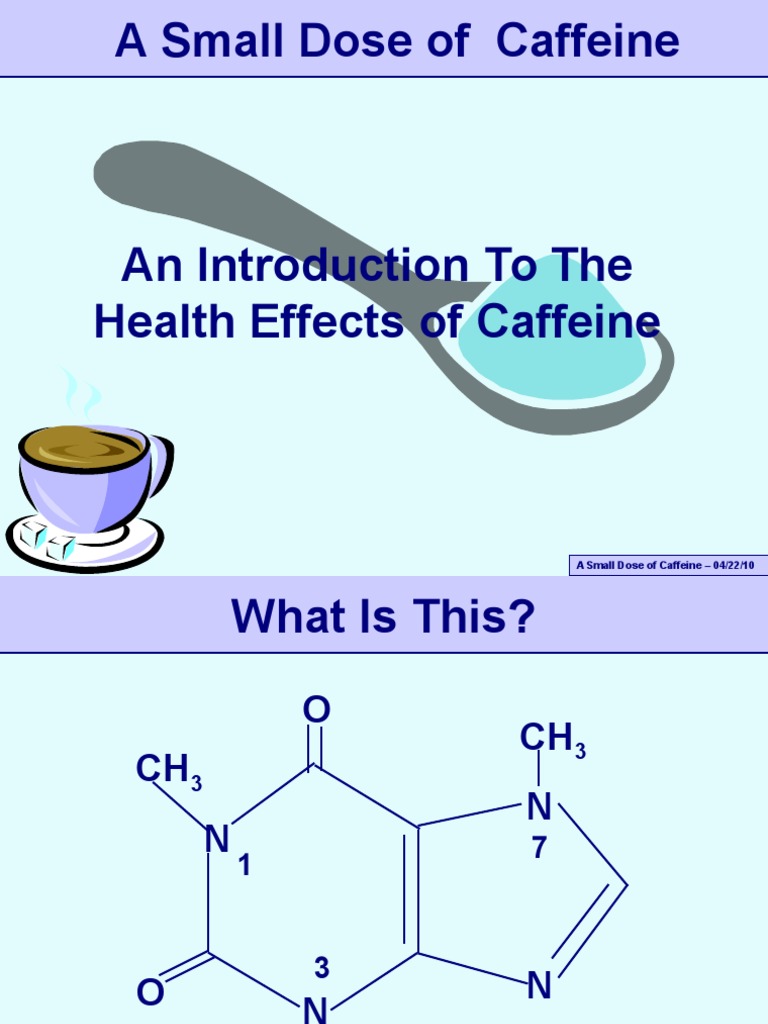 Chapter 5 Slides Caffeine | PDF | Caffeine | Coffee