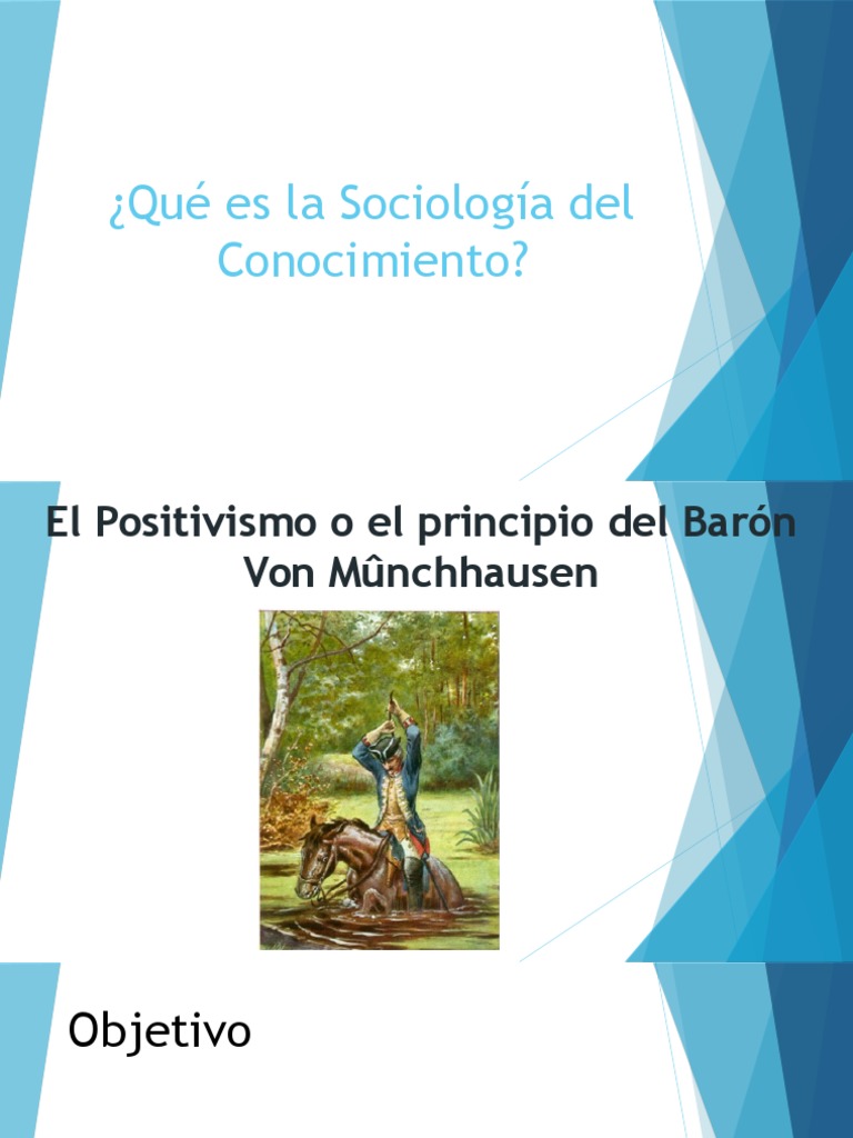 Qué Es La Sociología Del Conocimiento Pptx Positivismo Emile Durkheim