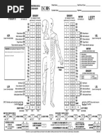 ASIA Impairment Scale for Spinal Injury | PDF | Anatomical Terms Of ...