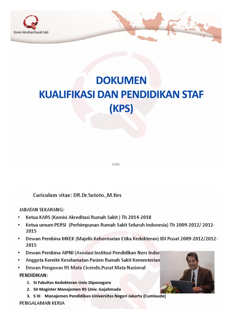Kualifikasi dan Pendidikan Staf (KPS) | PDF