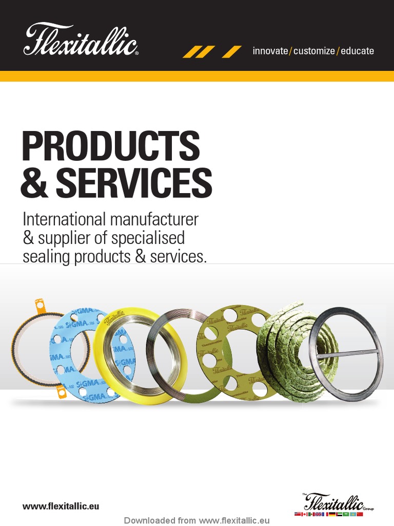 LTD Flexitallic Product Services Brochure PDF | PDF | Heat Exchanger ...
