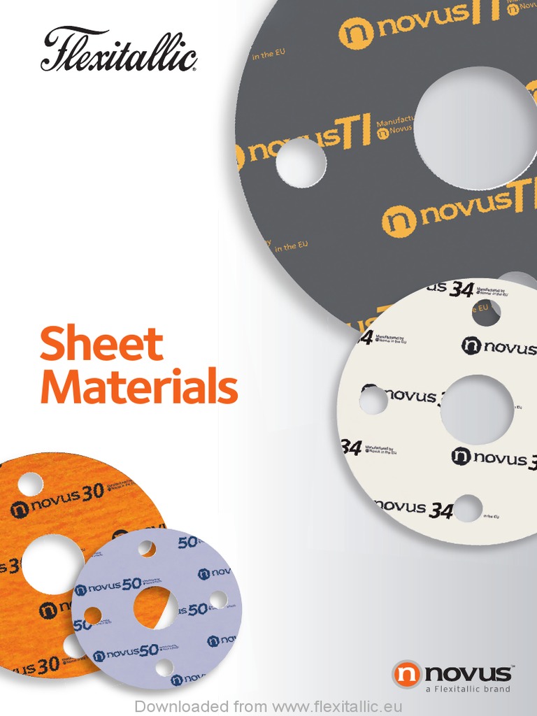 Novus Sheet Materials PDF | PDF | Sheet Metal | Mechanical Engineering