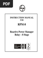 L&T EtaSmart APFC Relay Manual | PDF