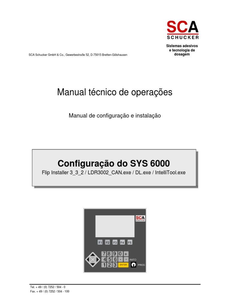 Manual de Configuração e Instalação - SYS600 | PDF | Memória Flash ...