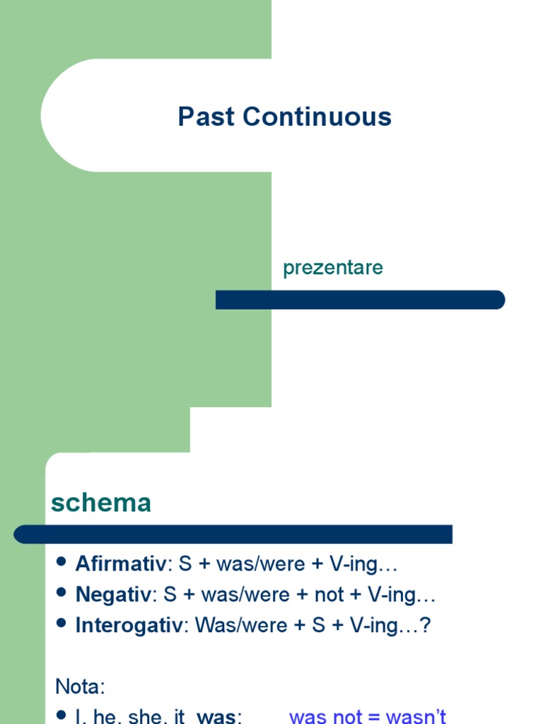 Understanding Past Continuous Tense | PDF