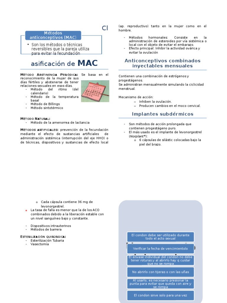Clasificación de MAC | PDF