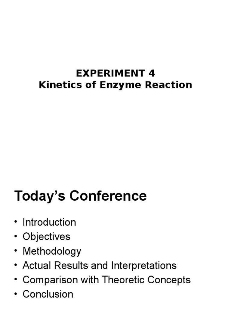 Enzyme Kinetics for Researchers | PDF