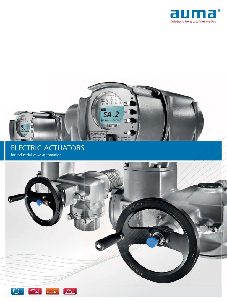 Actuadores electricos auma | Power Station | Valve