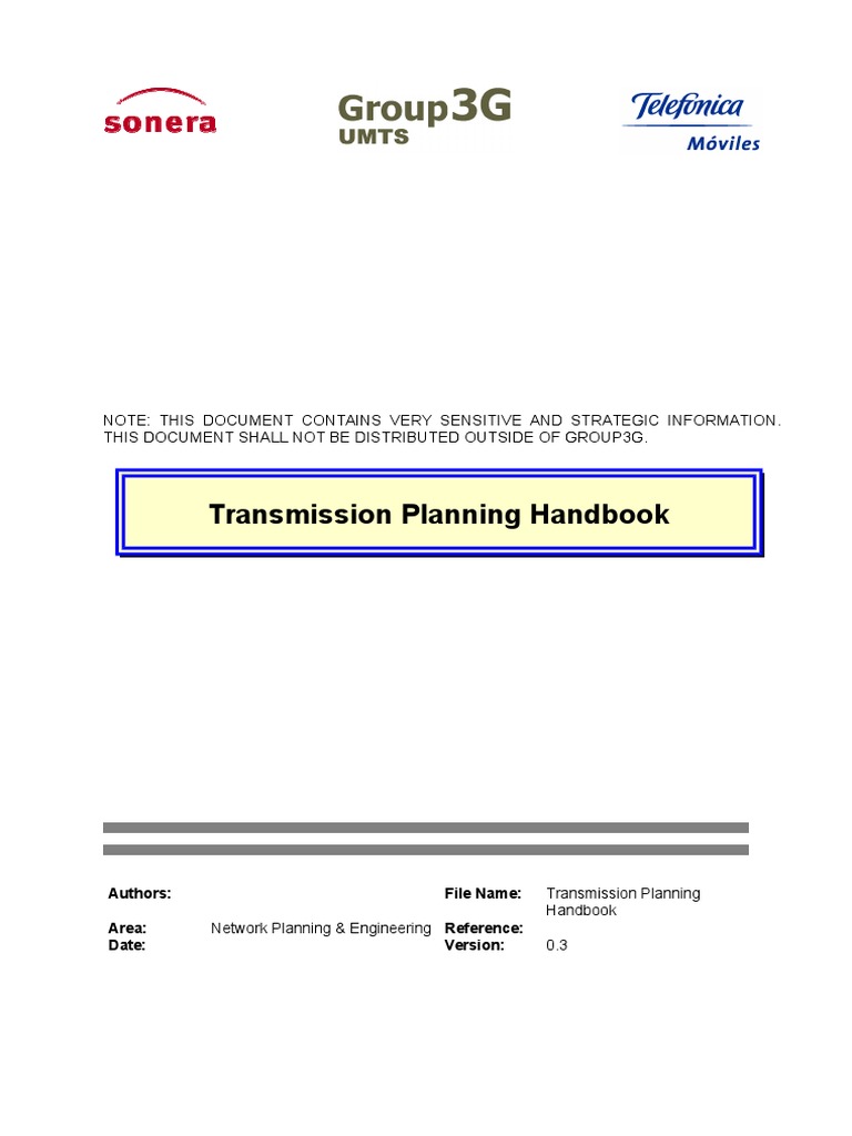 Transmission Planning Handbook Guide | PDF | Network Topology ...