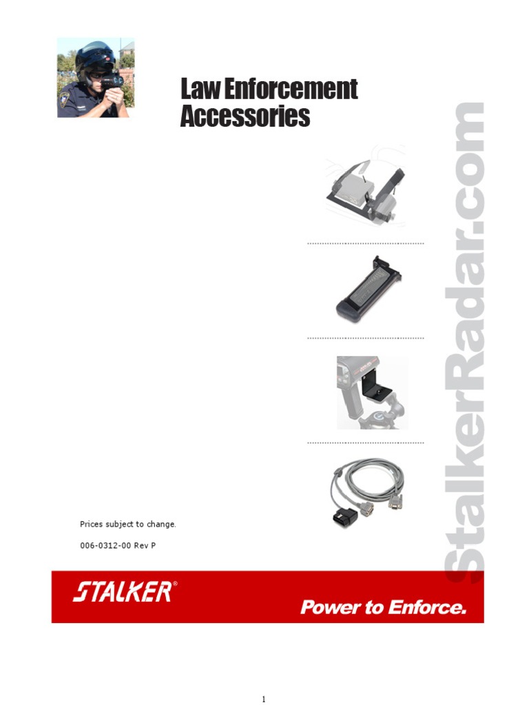 006 0312 00 Stalker Accessories | PDF | Electrical Connector | Battery ...