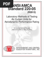 Amca 501 | PDF | Mechanical Engineering | Building Engineering