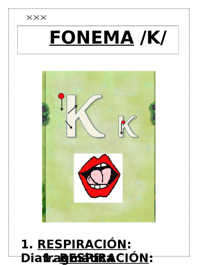 Cuaderno Fonema C-K-Q | PDF