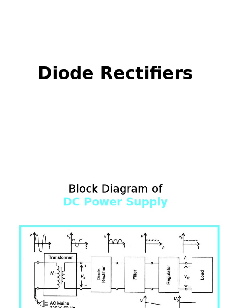 4 Rectifiers | PDF | Rectifier | Diode