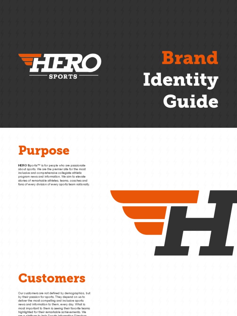 Hero Brand Guide | PDF | Logos | Typefaces