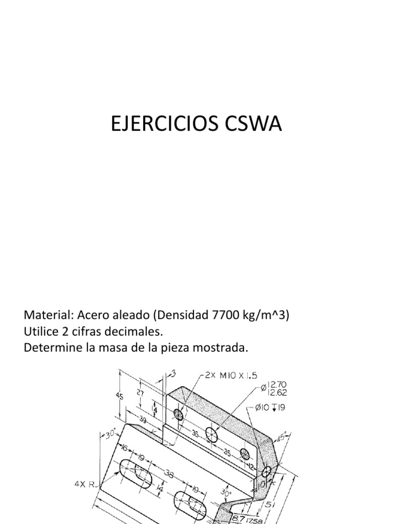Ejercicios Cswa | PDF
