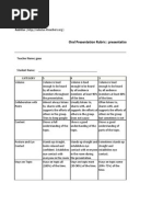 Fluency Building Poetry Presentation Rubric Name: Date:: Category 4 3 2 ...