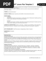Boston Tea Party Lesson Plan for Kids | PDF | American Revolution ...