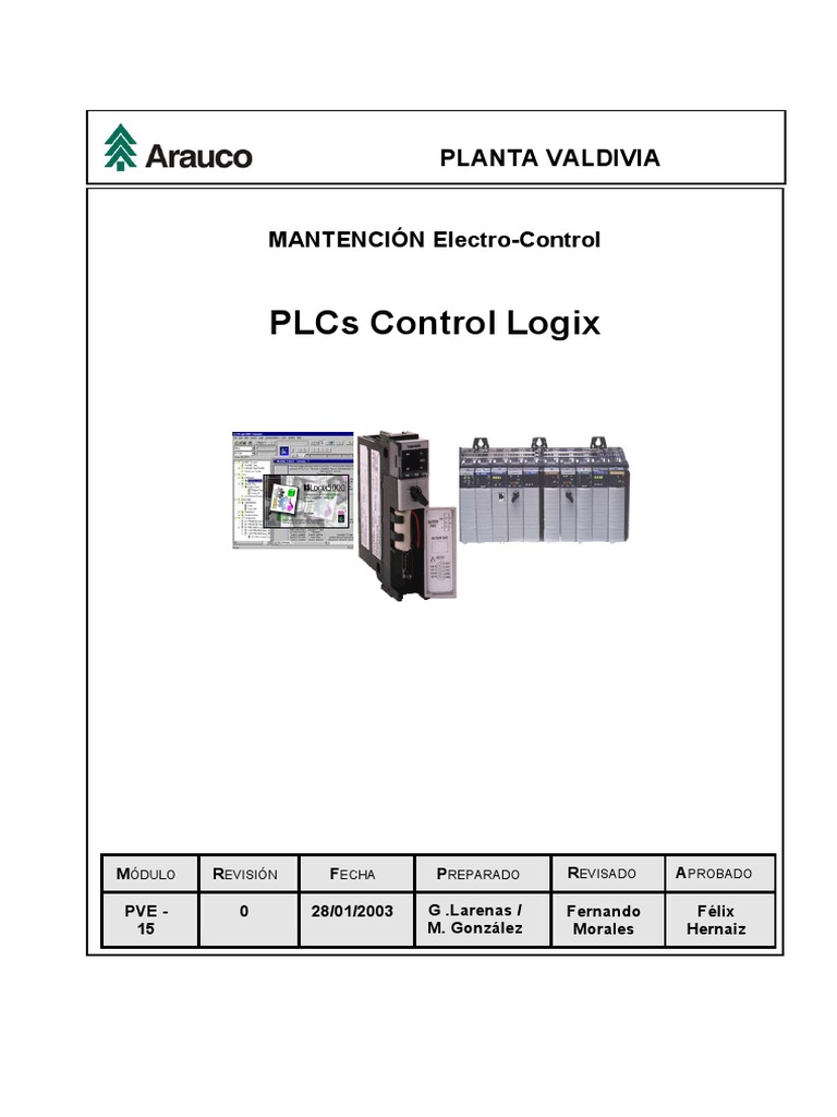 Control Logix PLC | PDF | Controlador lógico programable | Unidad ...