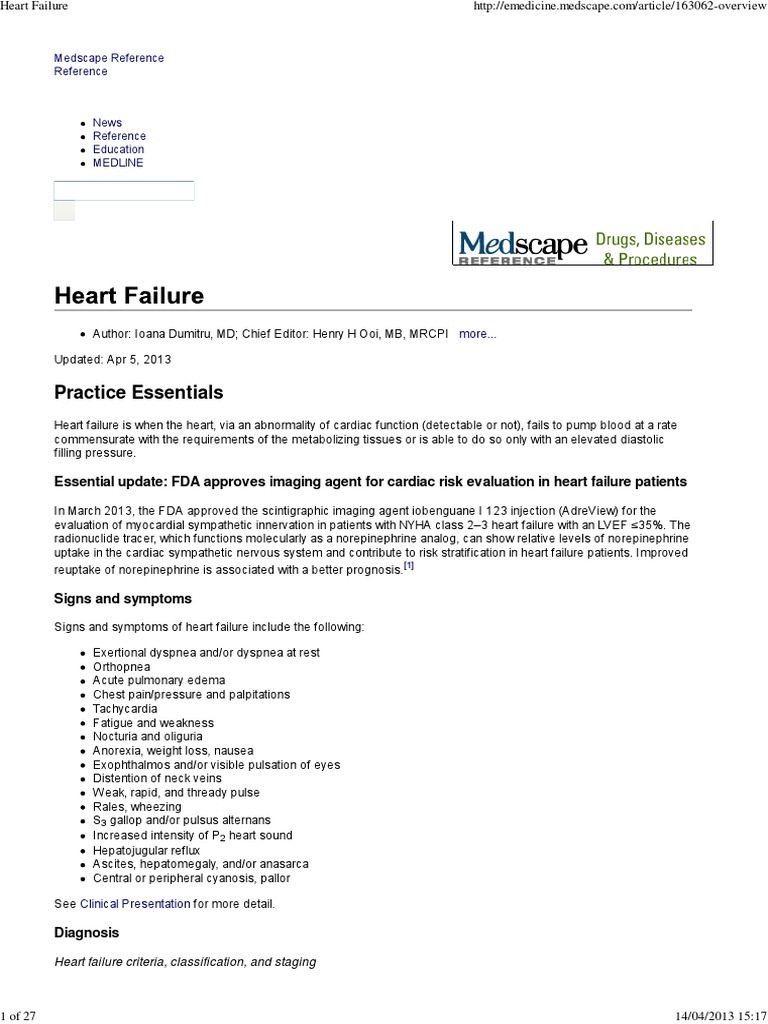 Heart Failure | PDF