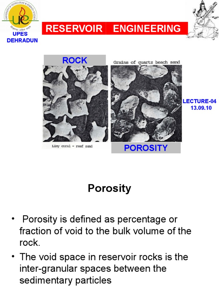 Porosity | Porosity | Petroleum Reservoir