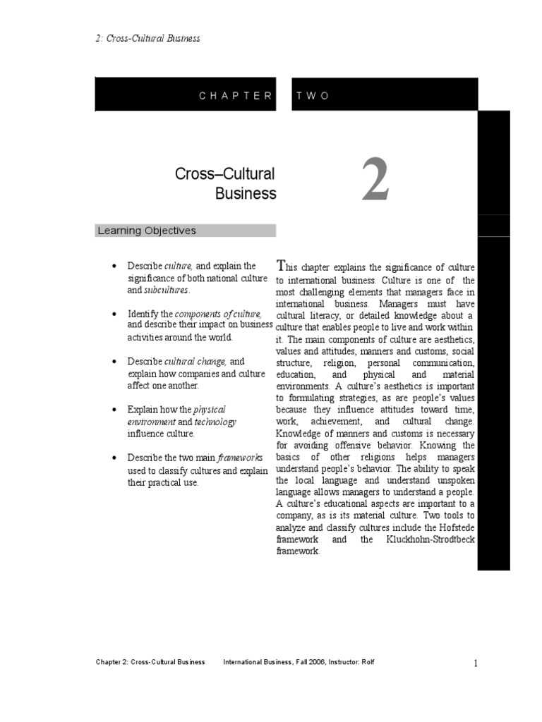 CHAPTER 2 Outline | PDF | Nation | Attitude (Psychology)