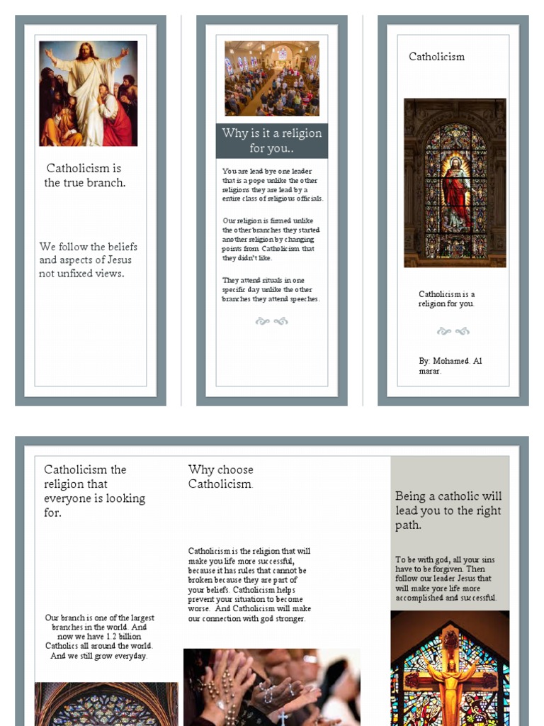 Understanding Catholicism's Core Beliefs | PDF
