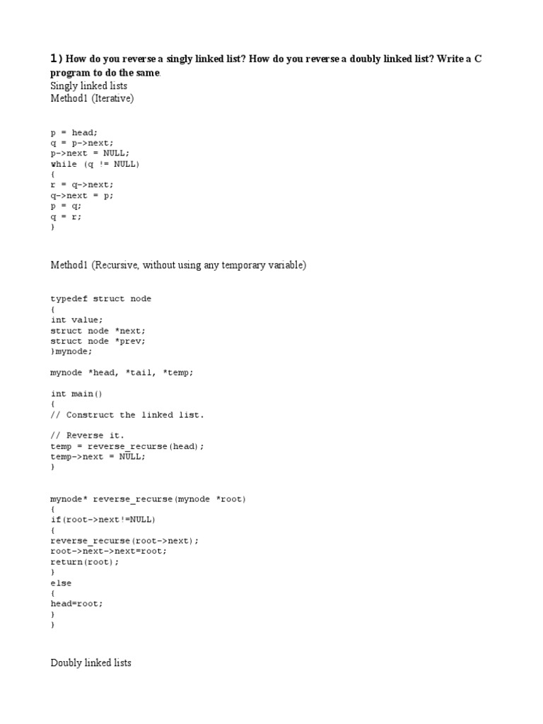 C FAQ From Crack The Interview | PDF | Algorithms | Software Engineering