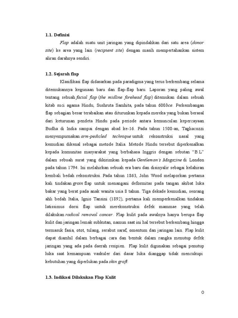 Makalah Tp-Skin-Flap | PDF
