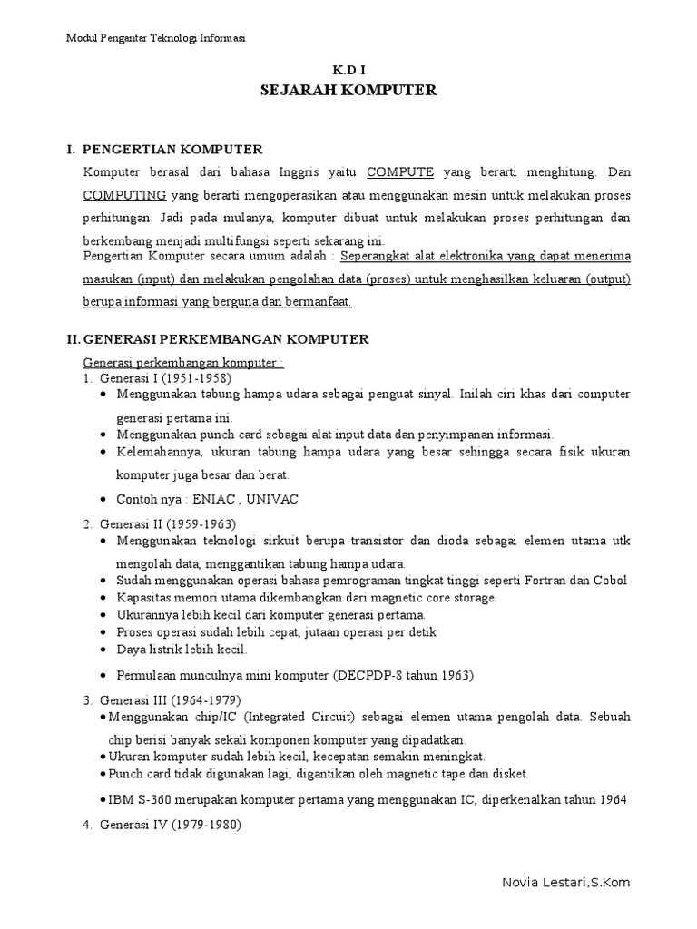 Modul Print Out 1 | PDF | Seni | Komputer