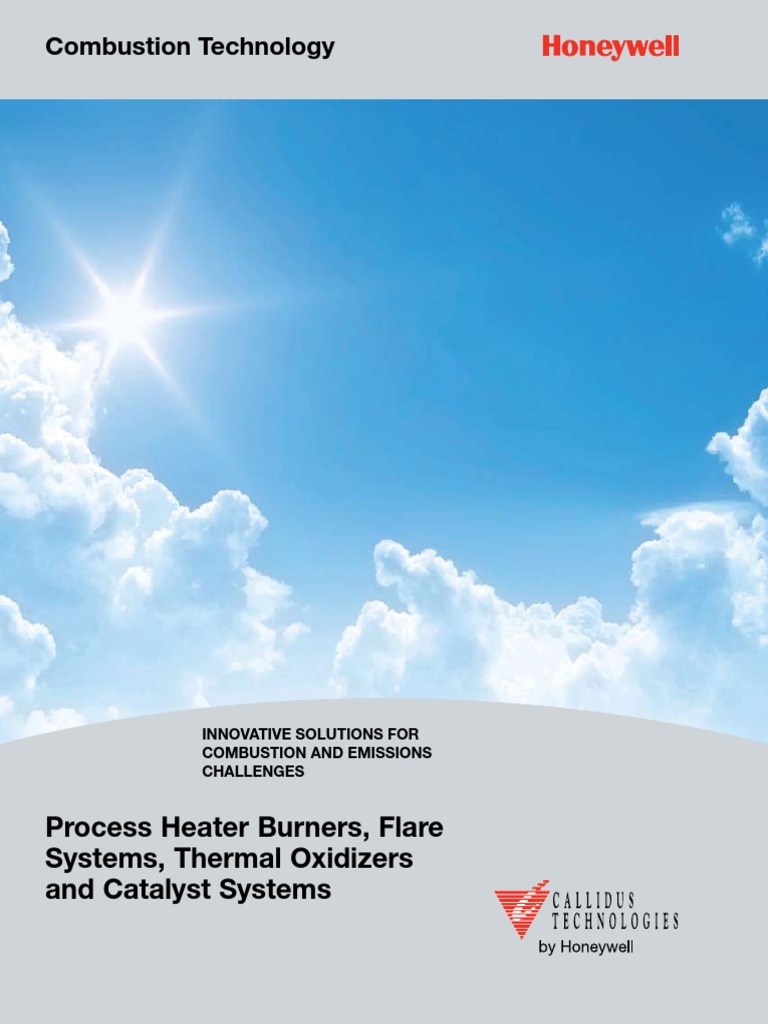 Combustion Technology: Process Heater Burners, Flare Systems, Thermal ...