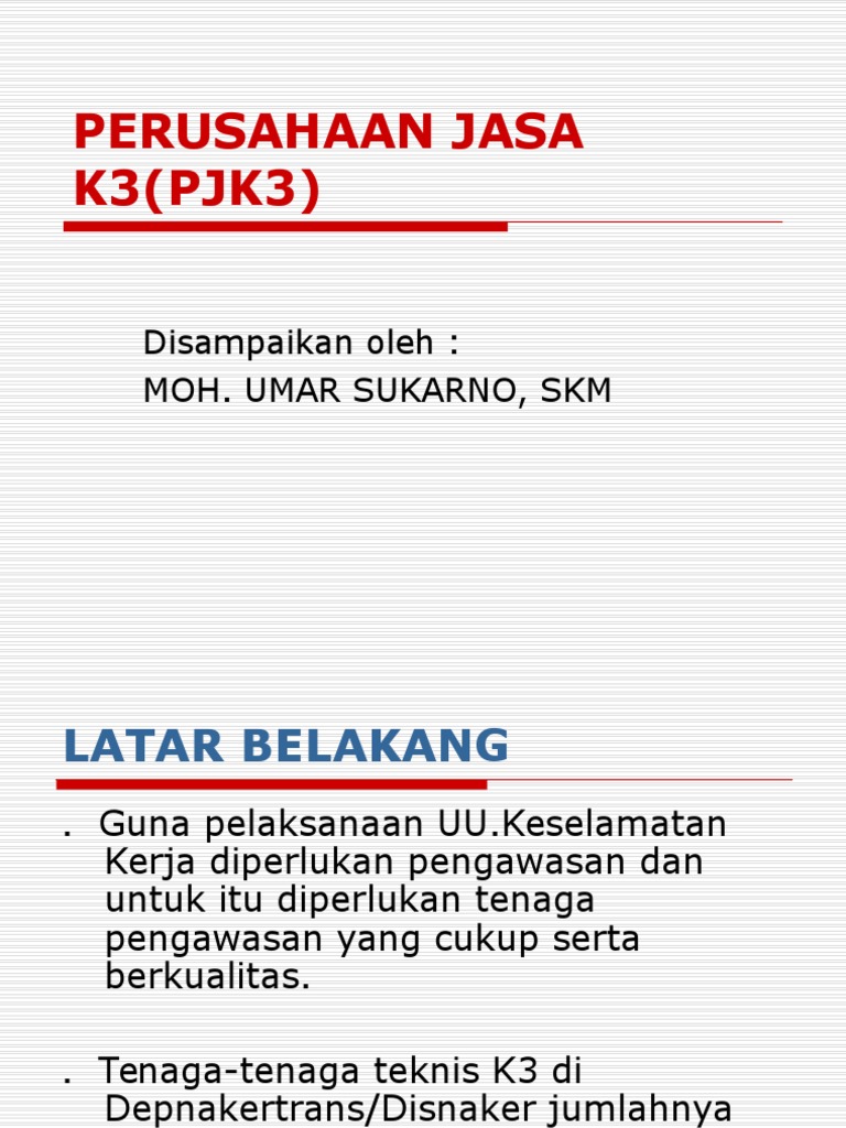 PJK3 1 | PDF | Teknologi & Rekayasa