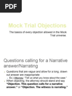 Mock Trial Script: Classroom Law Project Mock Trial in The Classroom ...