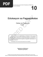 Esp 10 Module 5-6 Quiz | PDF