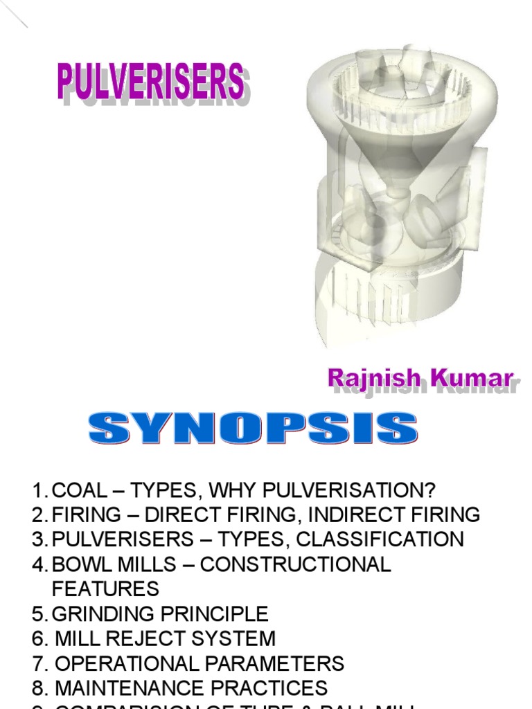 Coal Pulverizers in Power Plants | PDF | Mill (Grinding) | Industries