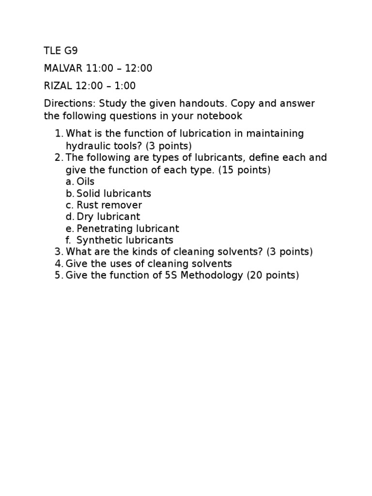 Tle G9 | PDF | Career & Growth | Computers