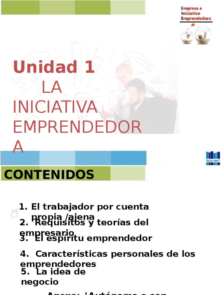 La Iniciativa Emprendedora En Empresas Pdf Iniciativa Empresarial