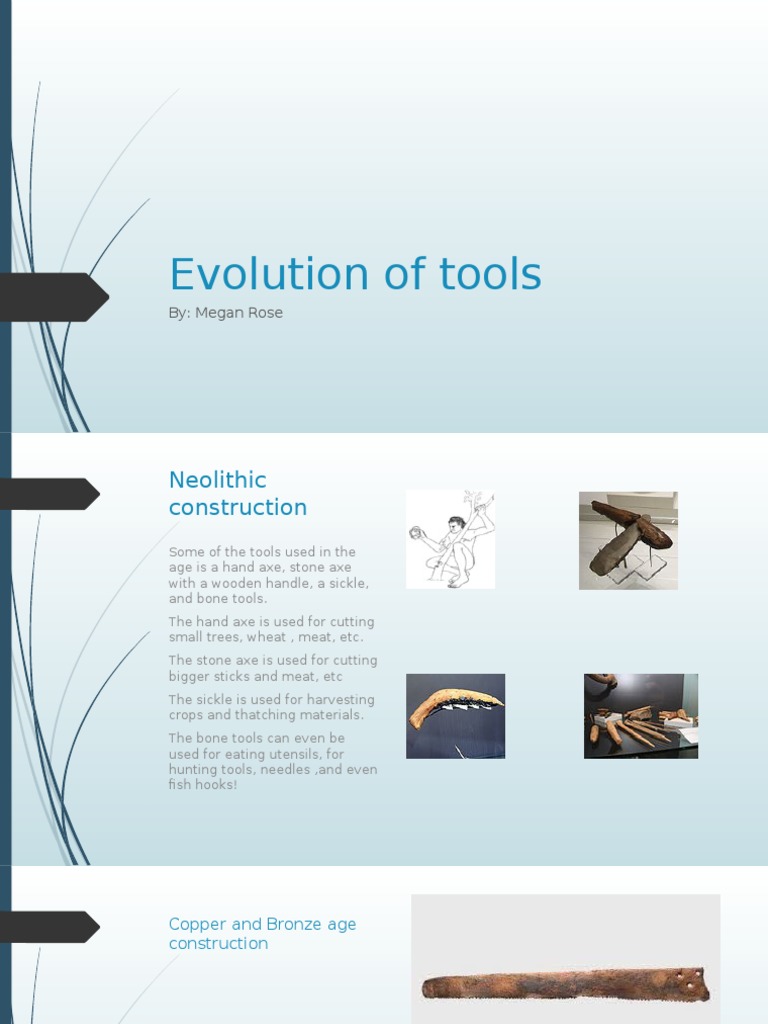 Evolution of Tools | PDF | Social Science | Art