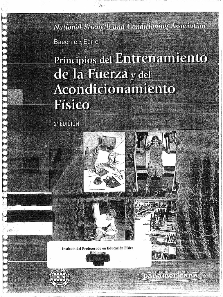 Tudor Bompa. Cornachia. Principios Del Entrenamiento de La Fuerza y Del ...