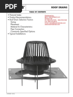 Roof Drain Pipe Sizing | PDF | Water | Nature