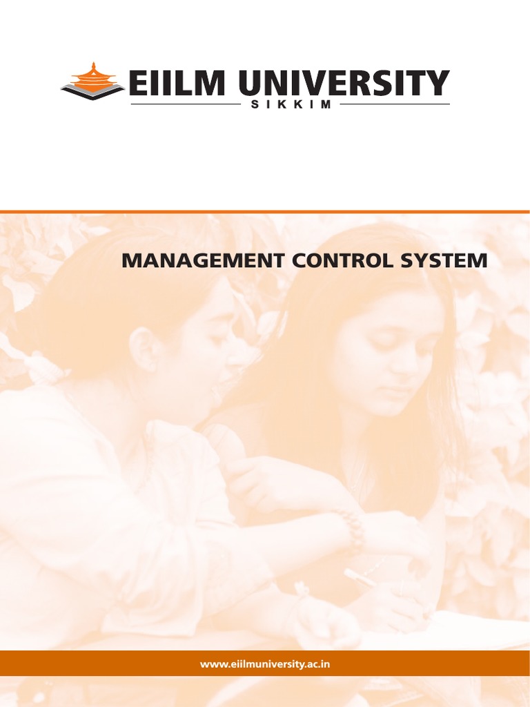 Management Control Systems | PDF
