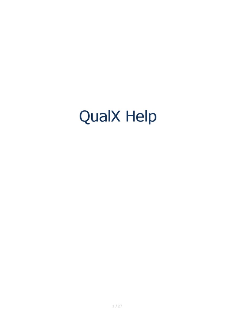 Qualx 2 | PDF | File Format | Zip (File Format)