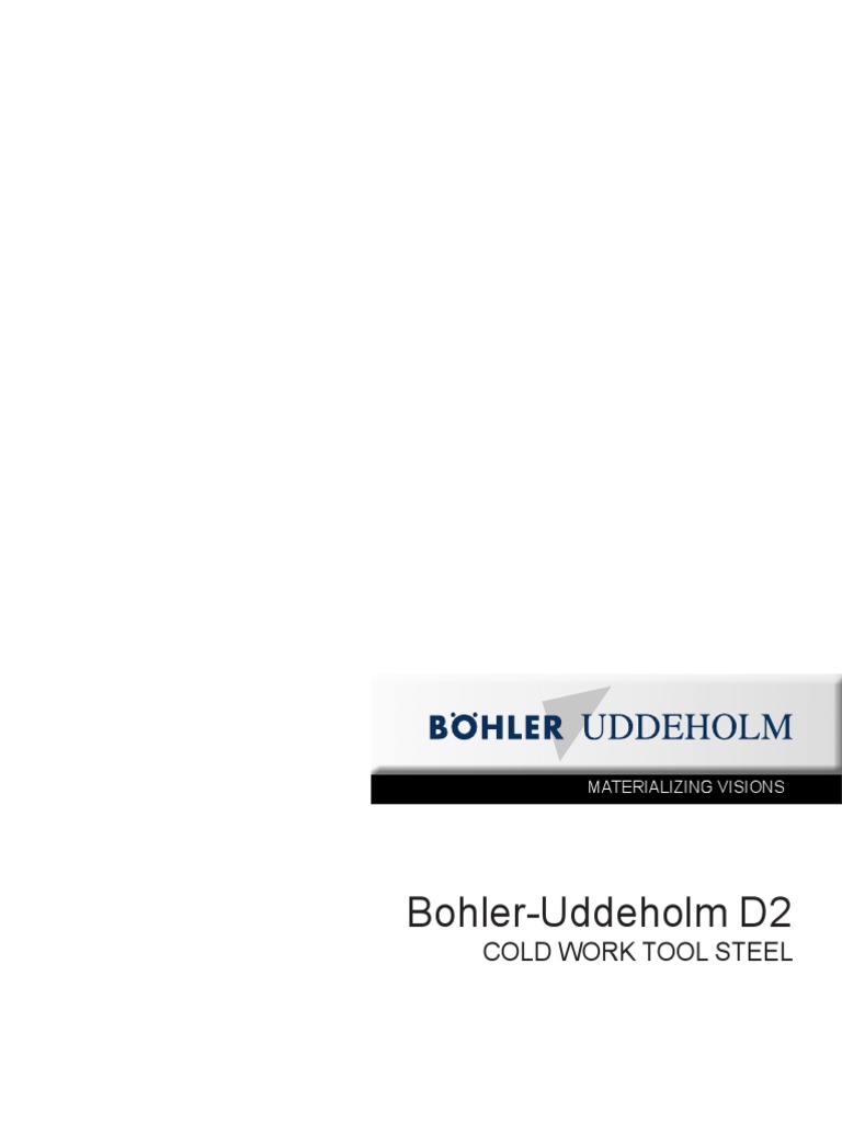Material Properties and Heat Treatment Guidelines for Bohler-Uddeholm ...