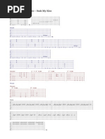 Scar Tissue Tab Guitar Tab | PDF | Song Structure | Songs