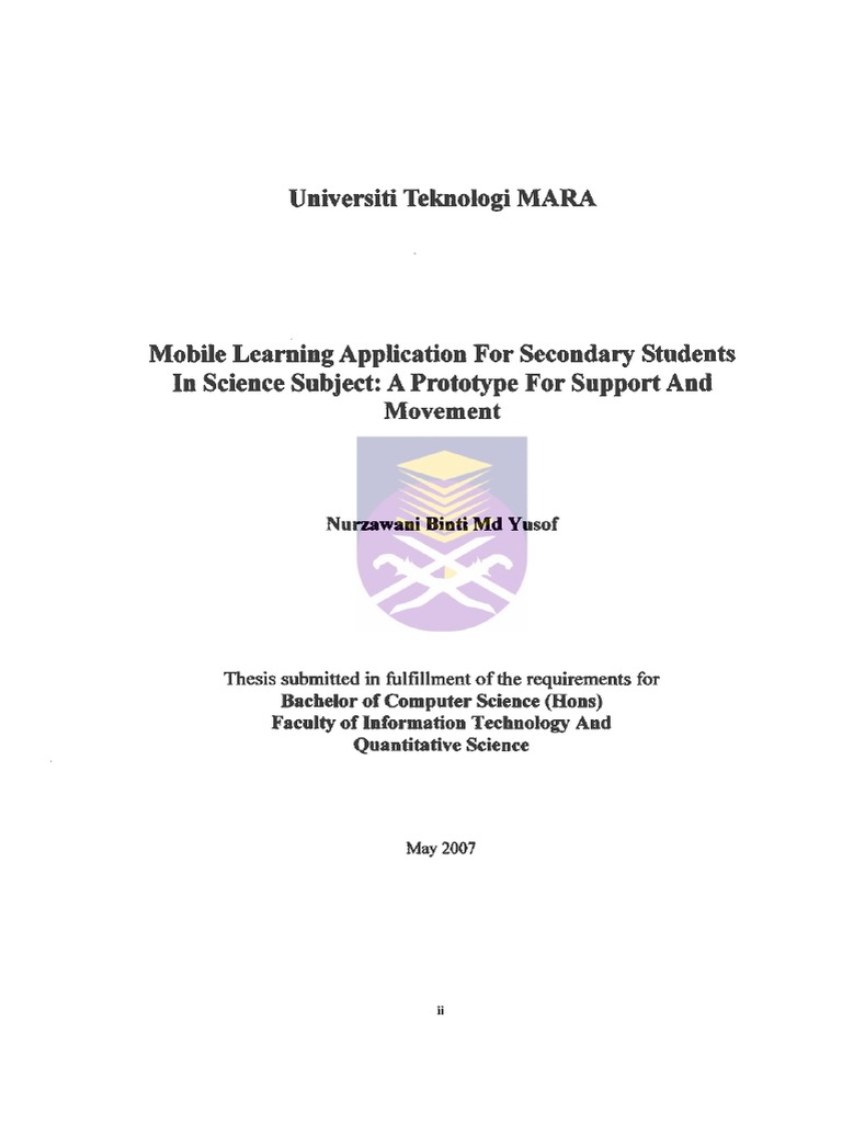 Contoh Fyp | PDF | Usability | Instructional Design
